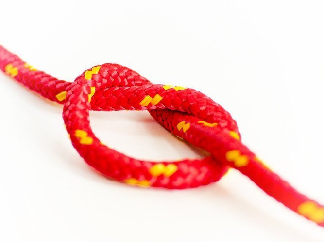 Lina Linka Polipropylenowa Pleciona Żeglarska CZERWONA 2mm CZERWONY \ 2mm | Liny Włókienne ...